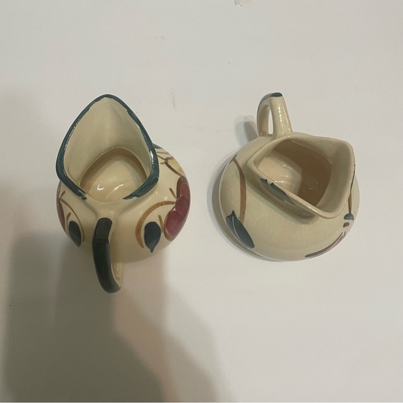 Purinton Slip Ware | Dining | 4mini Creamer Pitcher Set Ceramic ...